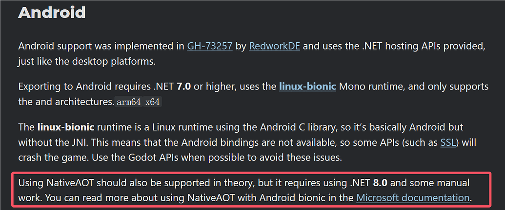 How To Use NativeAOT With Godot C On Android Help Godot Forum