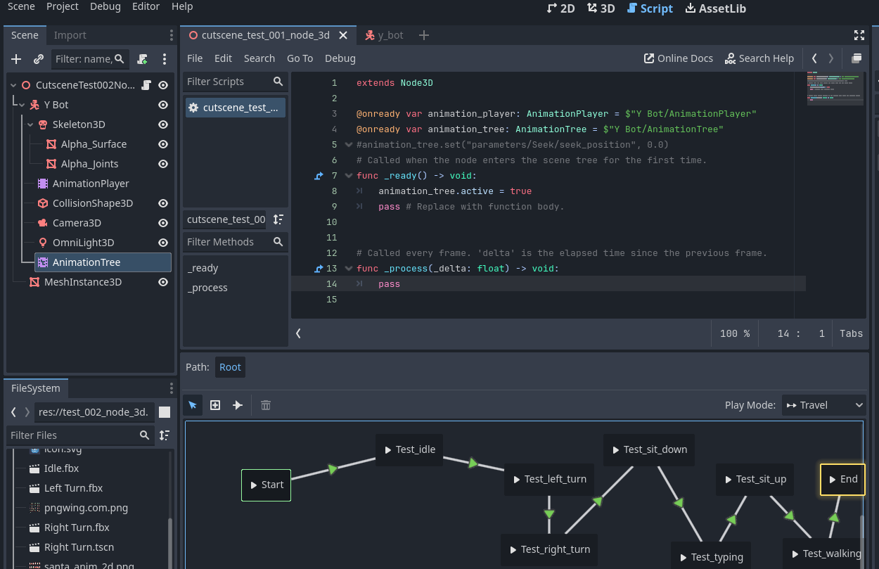 Aboout GDScript And AnimationTree Programming Godot Forum
