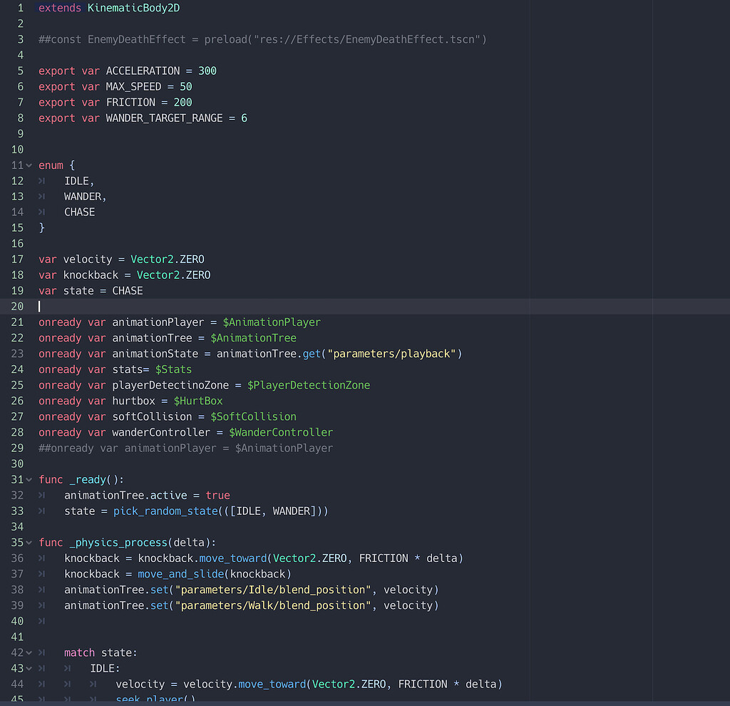 Enemy 4Way Animation - Archive - Godot Forum