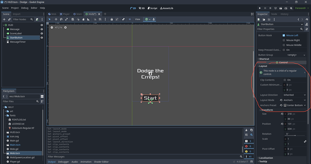 Godot 4 Cant Find Margin Options Archive Godot Forum
