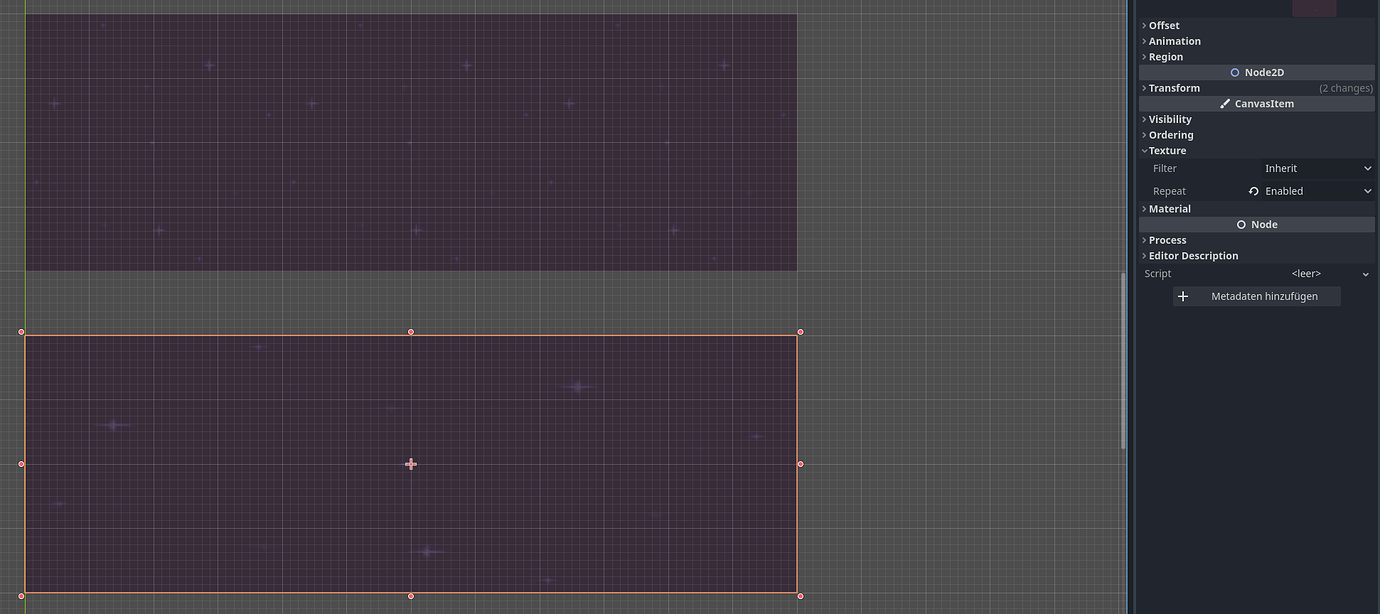Howto: Sprite2D - Repeat Texture instead of streaching while scaling - Archive - Godot Forum