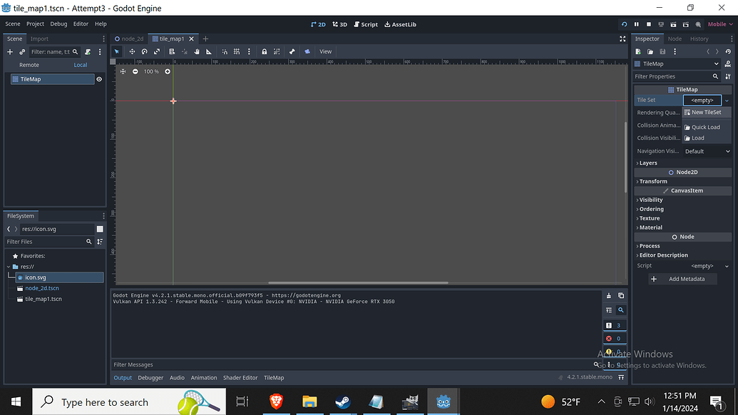 Tilesets throwing errors A Lot of errors - Help - Godot Forum