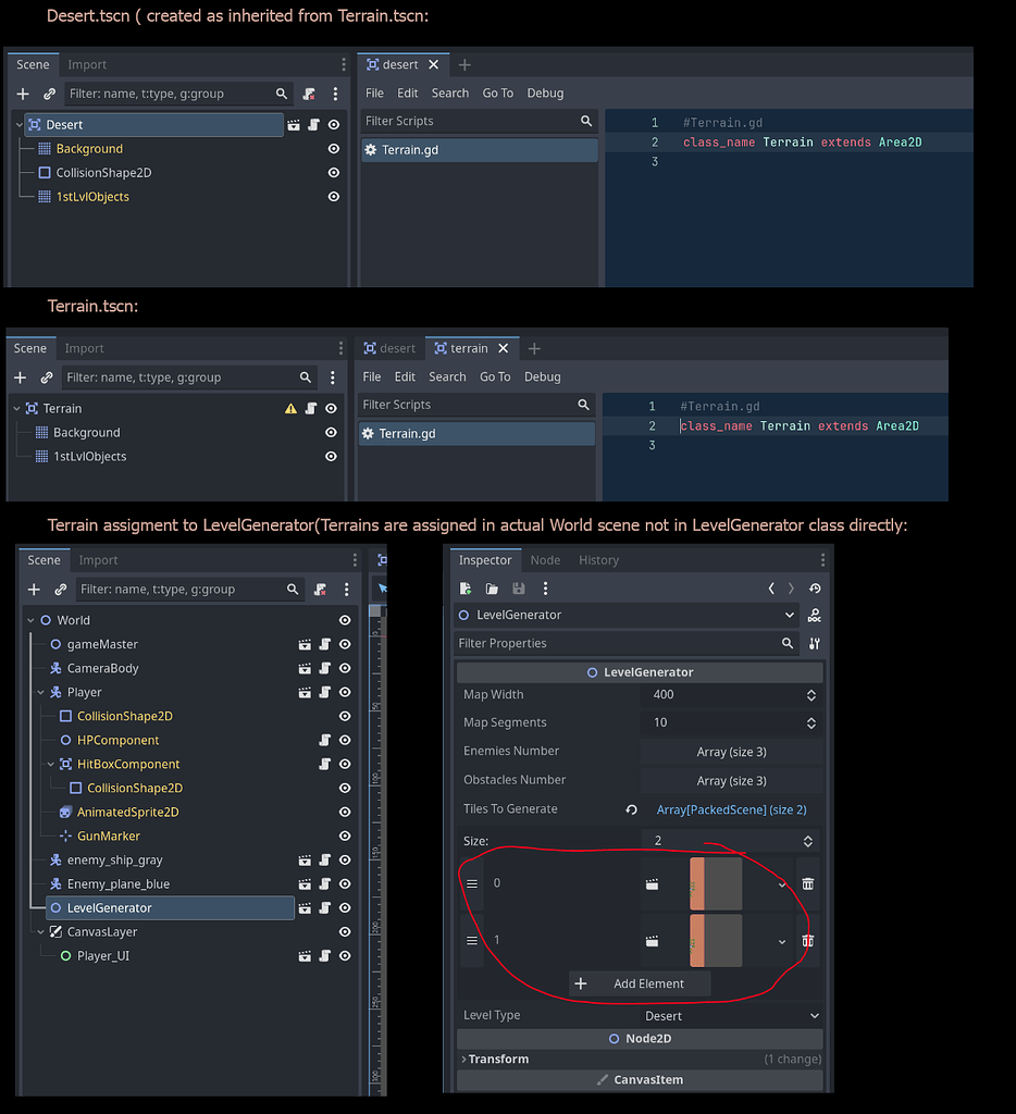 Procedural Instantiating scenes not added to a tree - Programming - Godot Forum