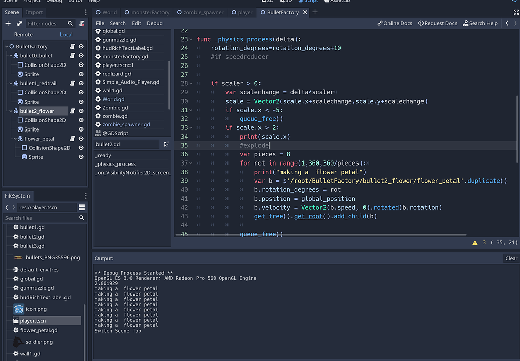 My singleton is loading but also instancing and that is a problem ...