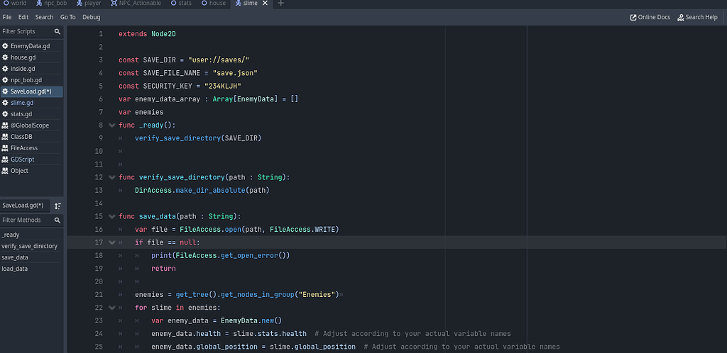 Instance_id not working for LoadSave functions - Programming - Godot Forum