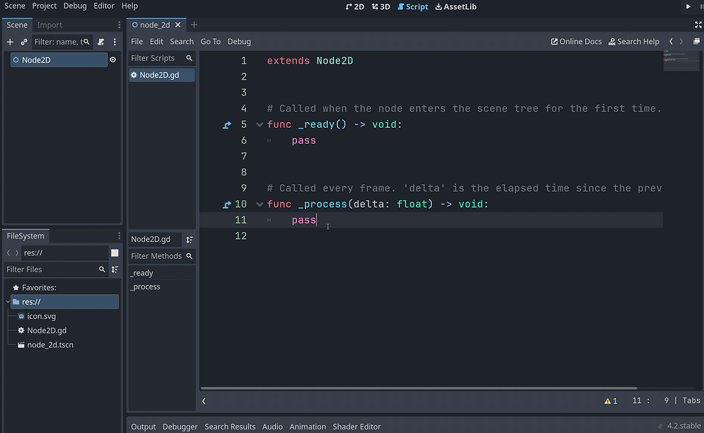 Script editor freezes when zooming - Help - Godot Forum