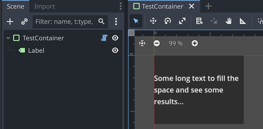 Container won't change its height - UI - Godot Forum