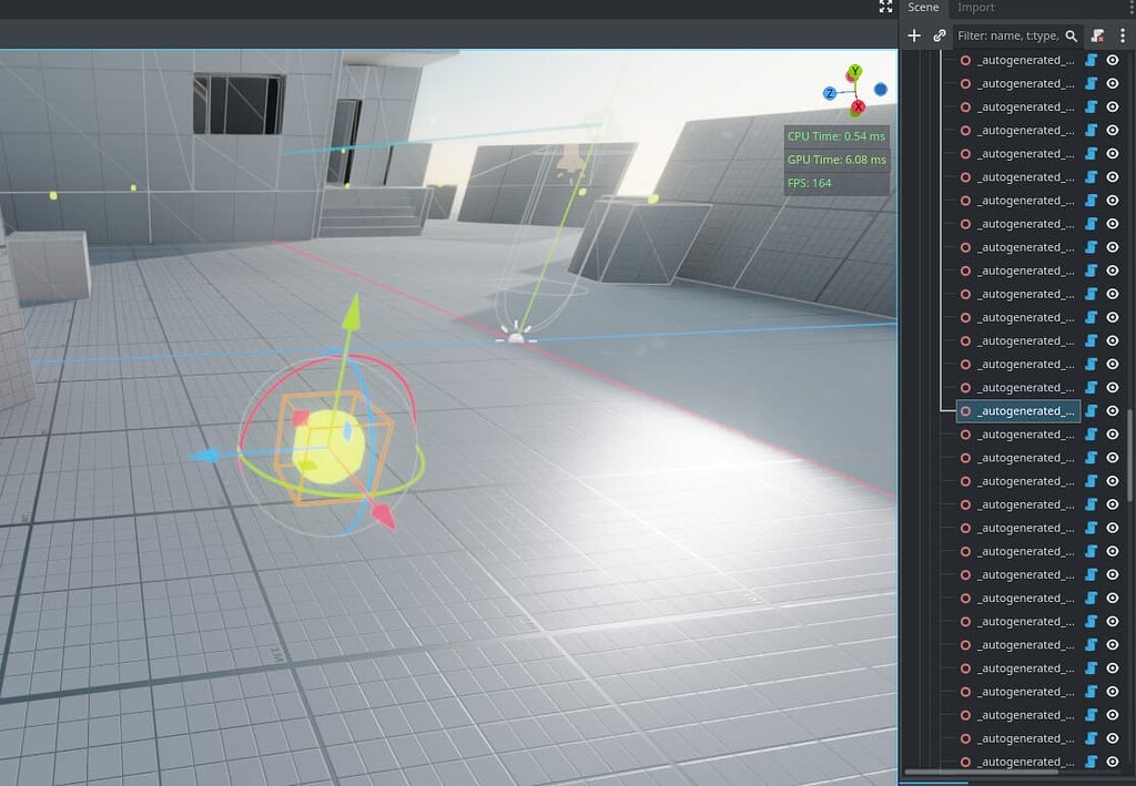 Create selectable node3D without children in editor on @tool script - Programming - Godot Forum