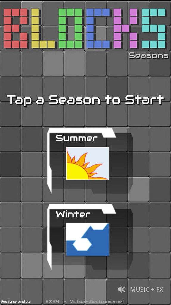 New Game: Blocks Seasons - Games - Godot Forum