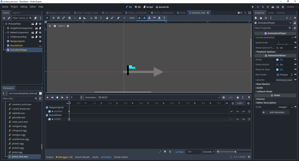 Can I override an animation in an inherited scene? - Animation - Godot Forum