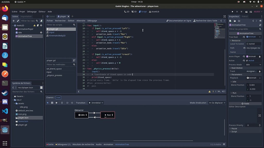 Strange bug with blendspace2D - Archive - Godot Forum