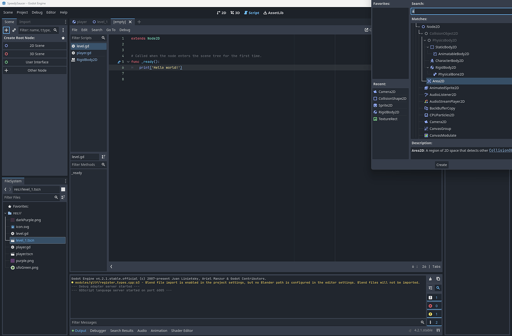 Add Node window appears off screen and I can't move it back - Help - Godot Forum