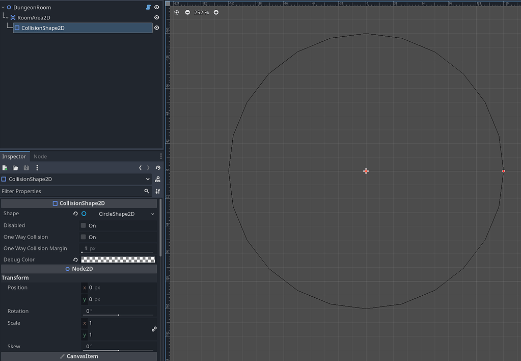 How to create a shader that highlights the edges of a CollisionShape2D and CollisionPolygon2D ...