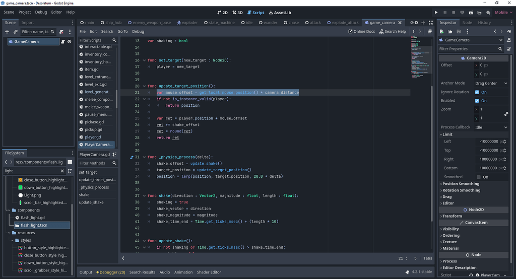How can I limit the camera movement? - Help - Godot Forum