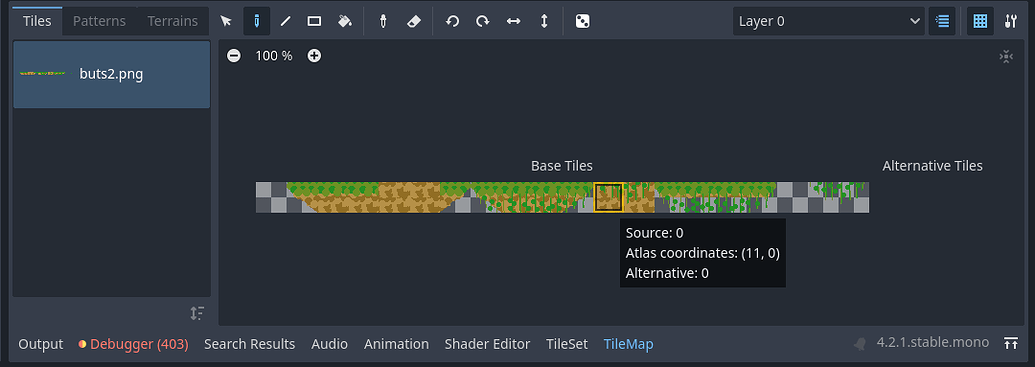 Tilesets throwing errors A Lot of errors - Help - Godot Forum