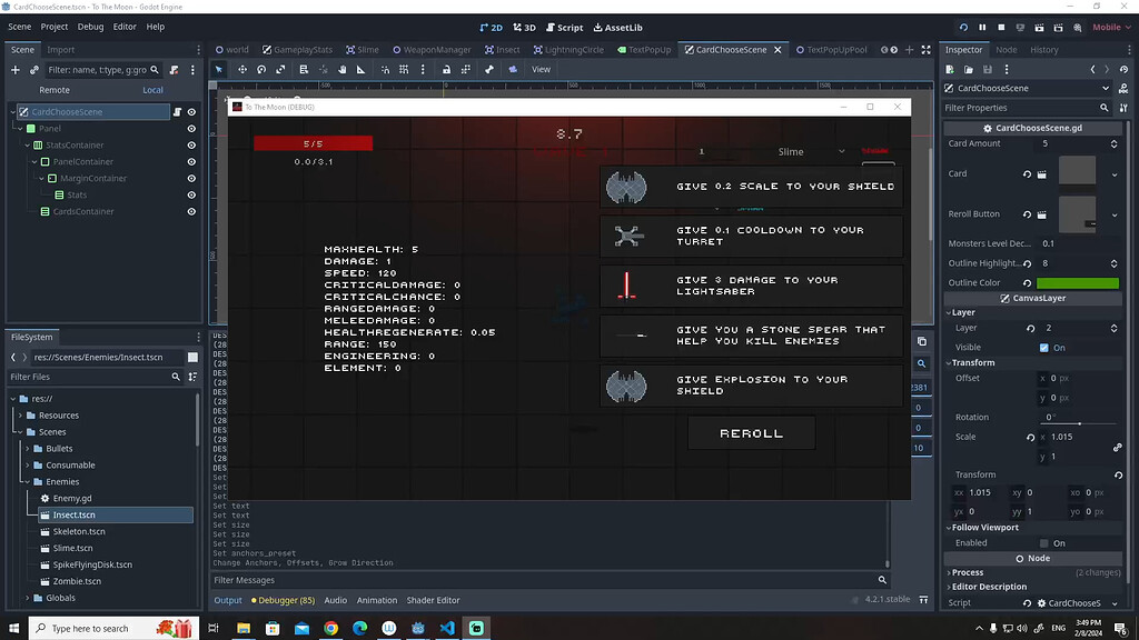 How to make Label spawn front of Canvas Layer, Please Help - Help - Godot Forum