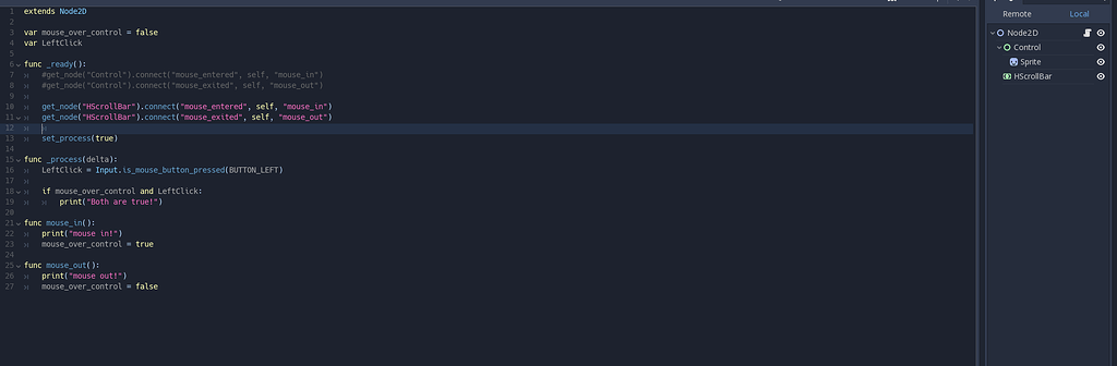 Input from mouse blocks mouse entered/exited signal functions - Archive - Godot Forum