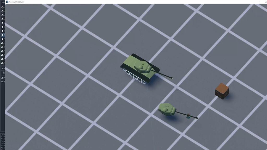 Child Turret not maintaining rotation axis constraints when attached to parent - Programming ...