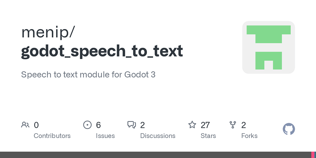 What is the easiest way to get Speech Recognition in Godot? - Archive - Godot Forum