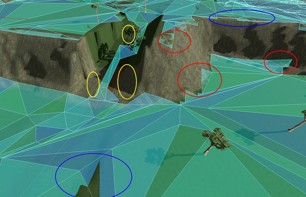 NavigationRegion3D generation with slopes and cliffs - Navigation - Godot Forum