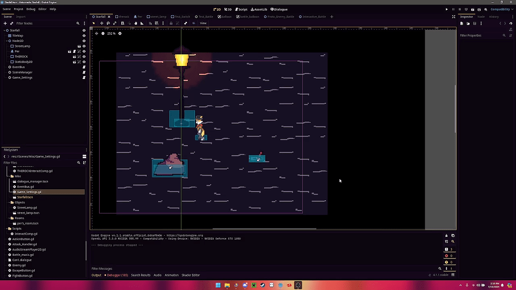 Screen turns black when I go to fullscreen - Help - Godot Forum