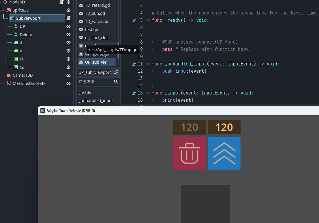There is no response when clicking the button inside SubViewport with the mouse - Help - Godot Forum