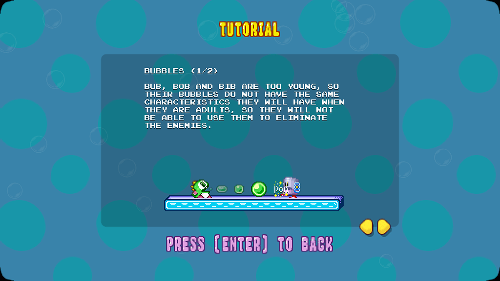 Please need feedback for my "Bubble Bobble" fan game - Games - Godot Forum