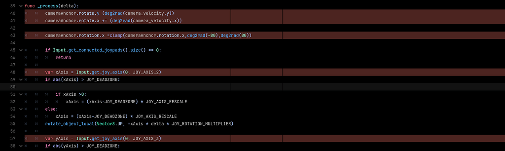 Expected end of statement after variable declaration, found "." - Help - Godot Forum