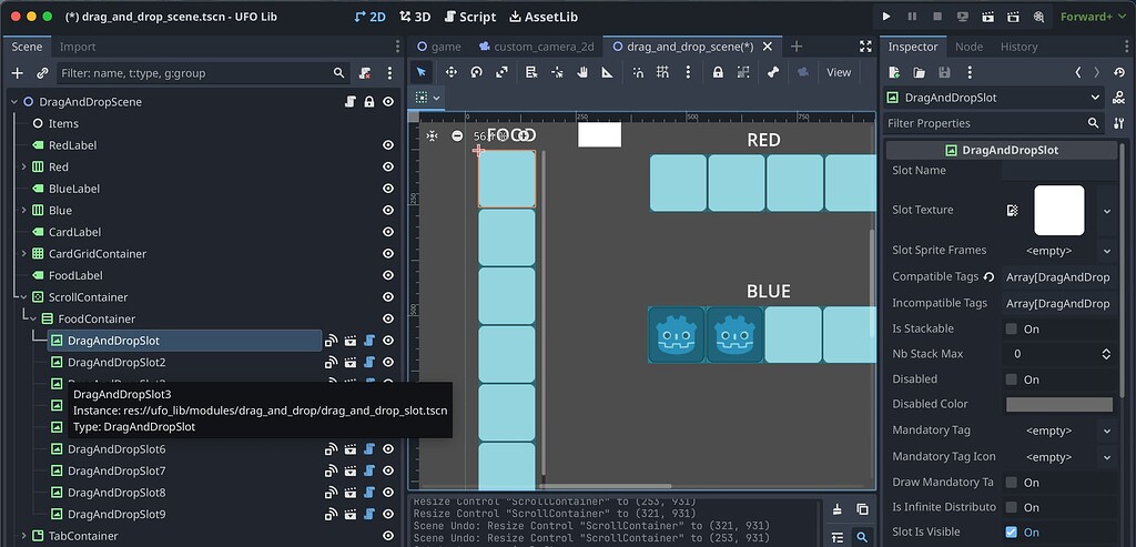 Node being drawn under another - Help - Godot Forum