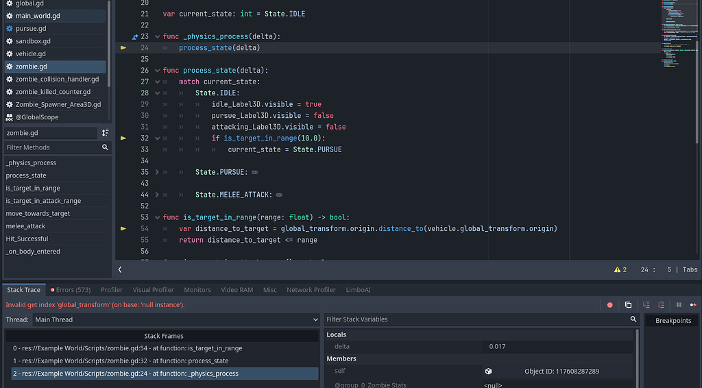 Instantiated nodes unable to access node reference, causing null errors - Help - Godot Forum
