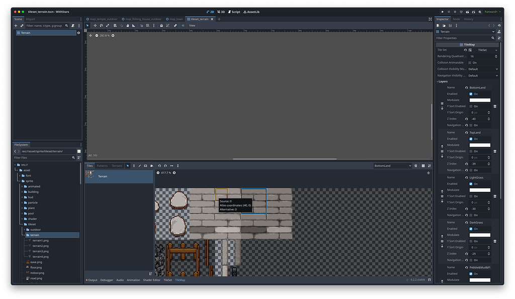 Can I use big tile to draw map? - Help - Godot Forum