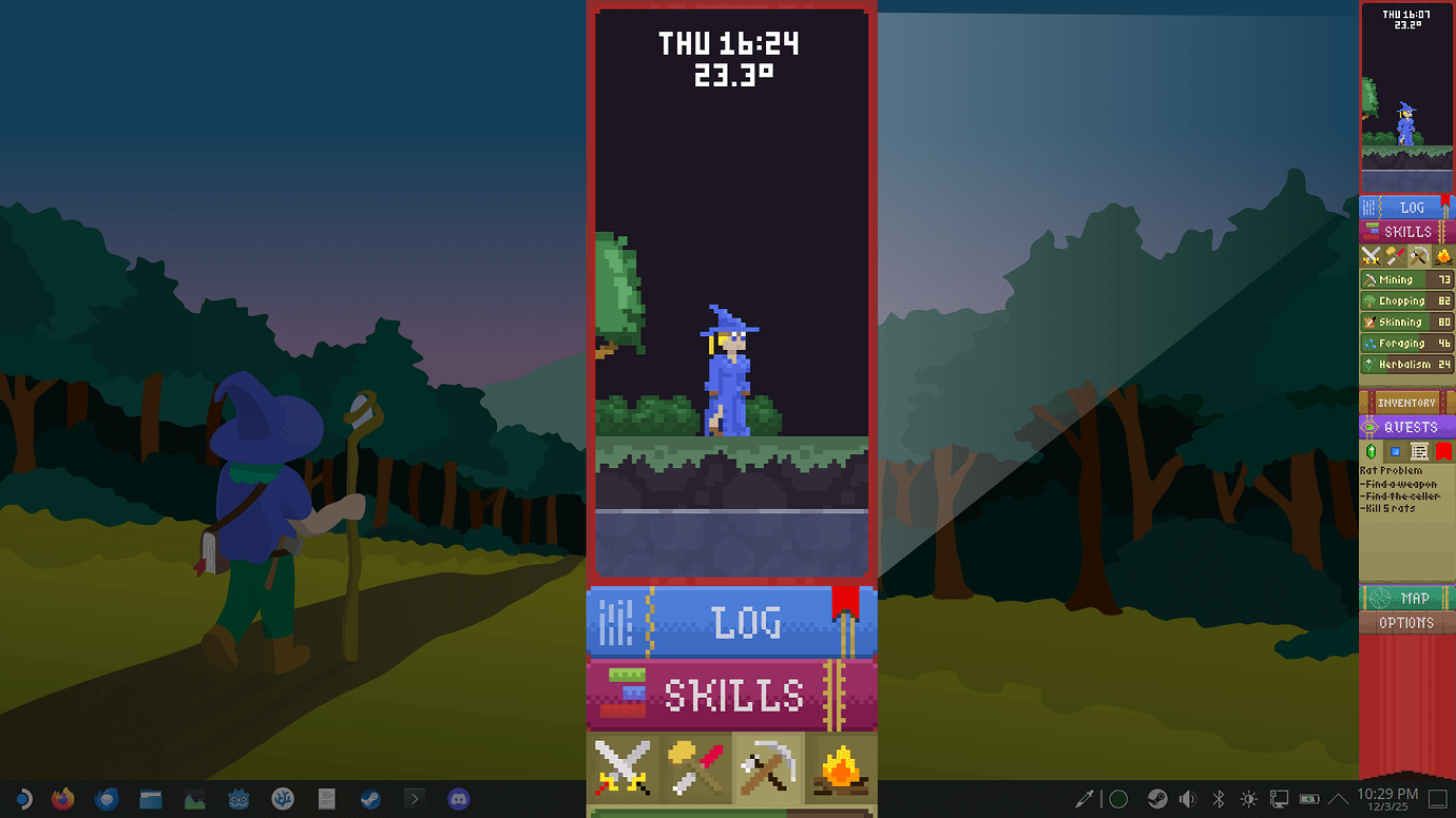 My first godot game - An Idle RPG - Thank you godot team! - Games ...