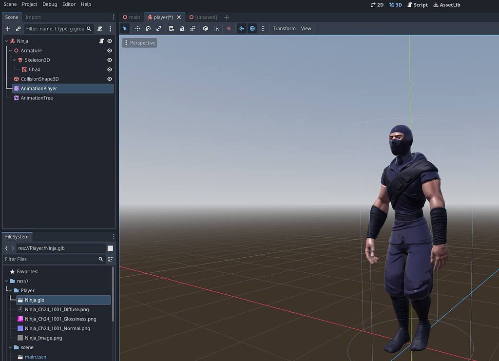 Import New Animation to an Existing one in godot 4 - Help - Godot Forum