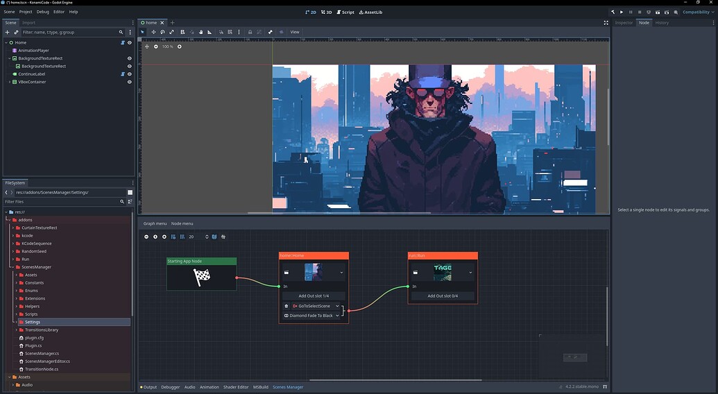 Introducing the Scene Manager Plugin for Godot! - Plugins - Godot Forum