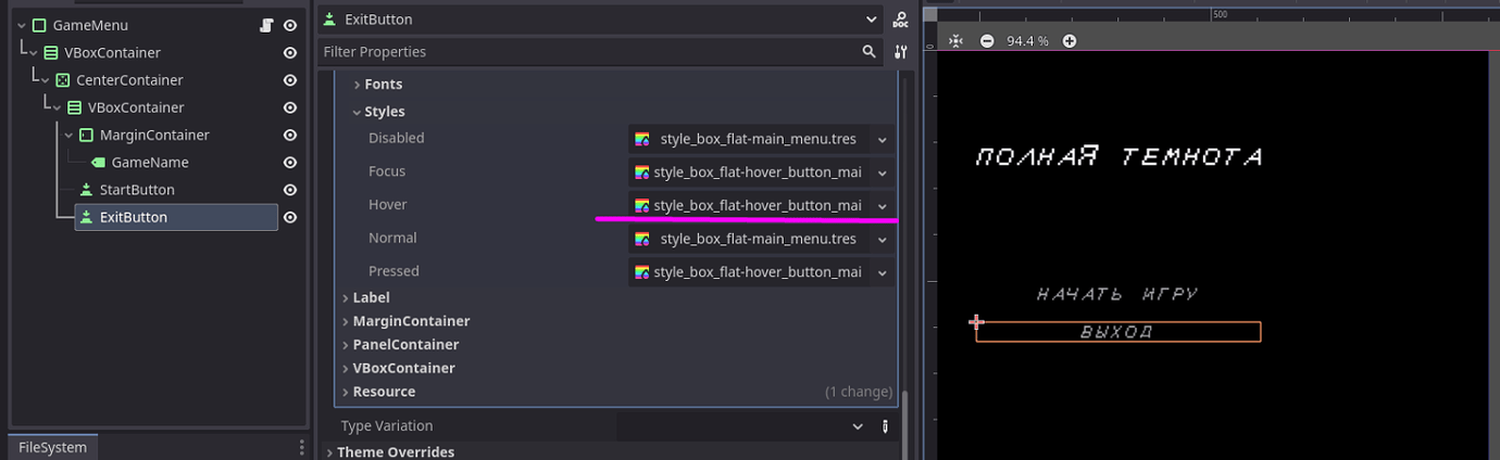 Themes and Custom StyleBox for Buttons - UI - Godot Forum