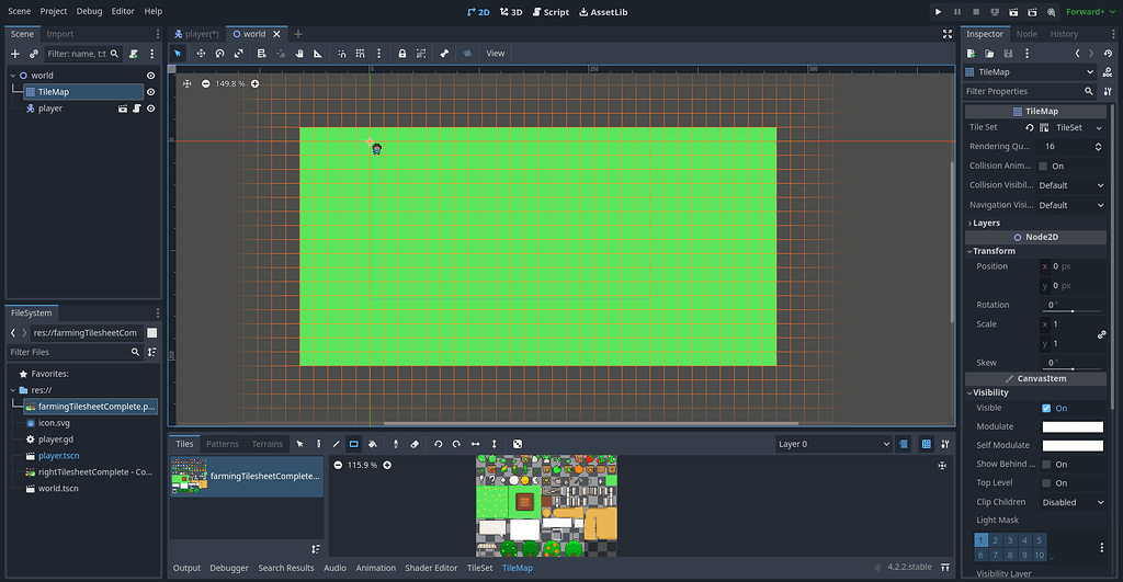 Help me. I can't see my Background - Help - Godot Forum
