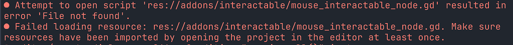Godot tries to load unexisting resources - Help - Godot Forum