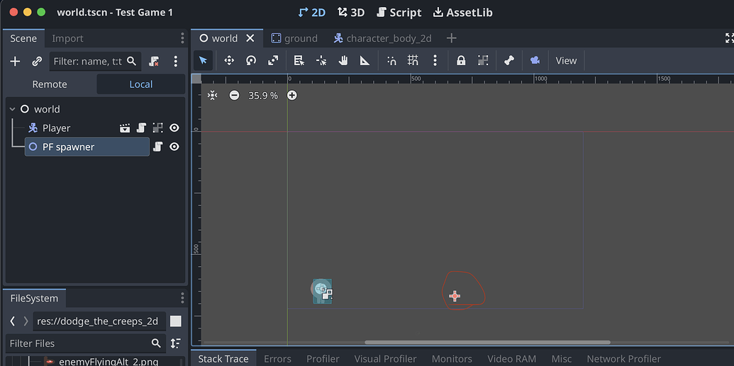 Side scroller platform spawning - Programming - Godot Forum