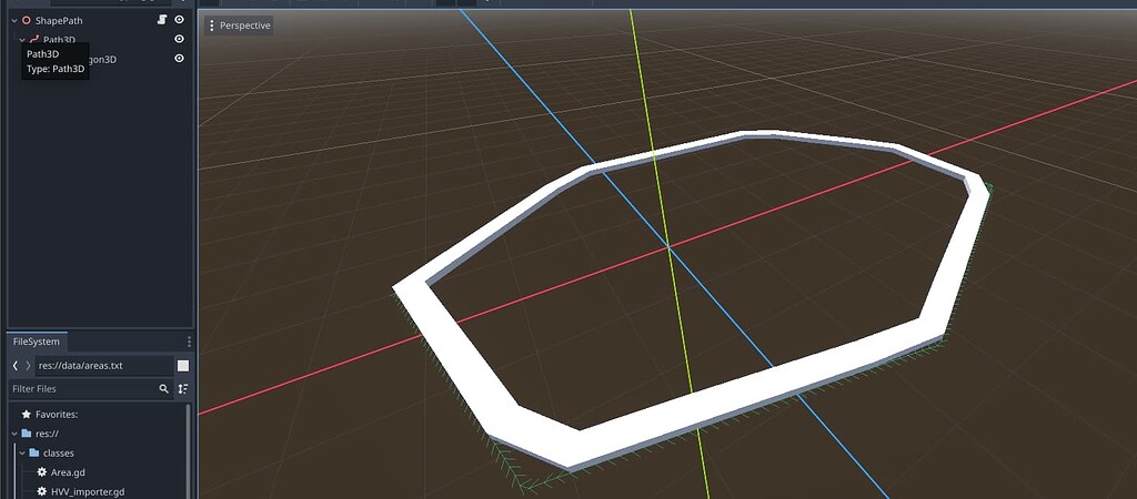 Create 3D polygon plane and fill surface - Help - Godot Forum