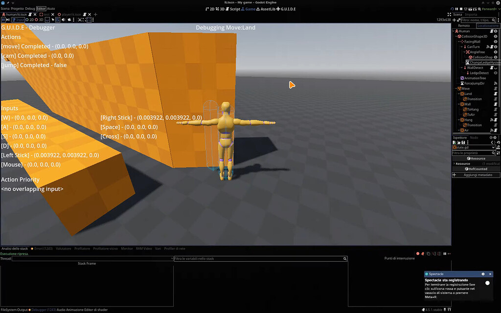 .rotate(...) is not rotating my character - Help - Godot Forum
