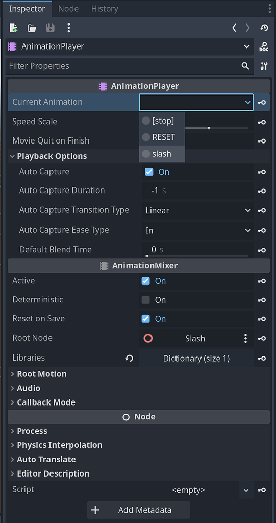 AnimationPlayer.play stopped working with 4.3 - Help - Godot Forum