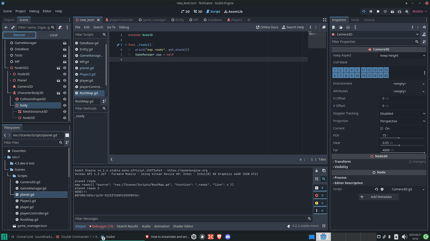 How to instantiate and set the object to specific node child? - Programming - Godot Forum
