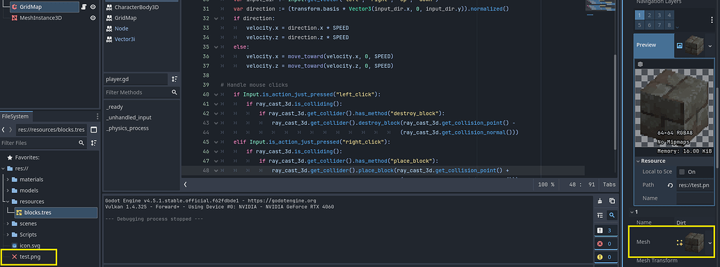 Gridmesh - save preview image as PNG - Help - Godot Forum