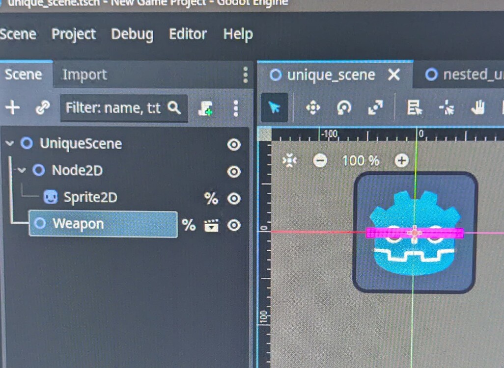 Using unique names in an instantiated scene - Help - Godot Forum