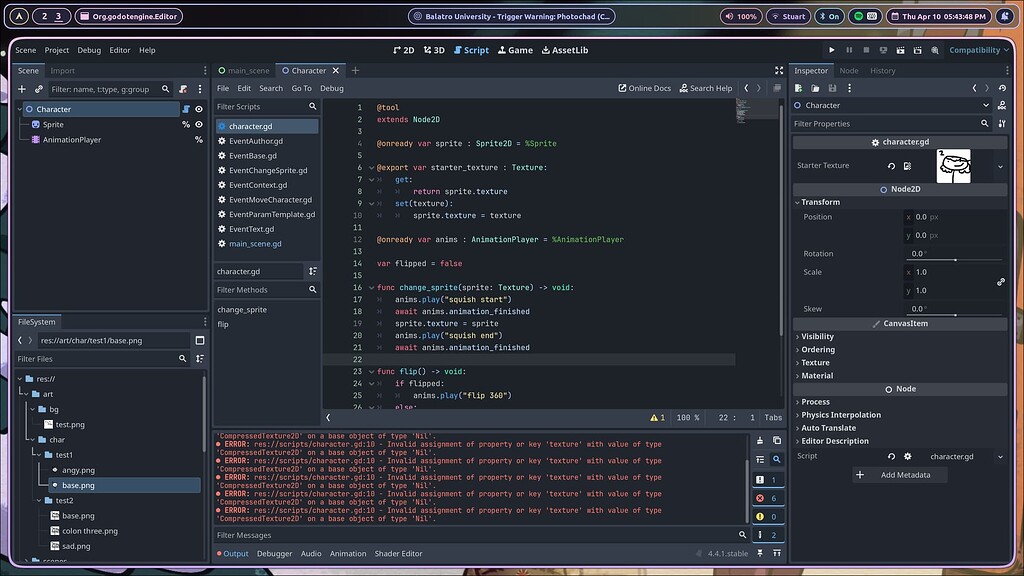 Code running before child nodes initialized - Help - Godot Forum