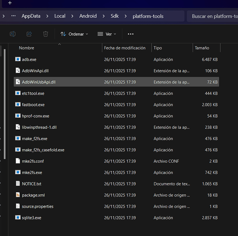 Invalid Android SDK path in Editor settings. Missing 'platfom-tools' directory. - Help - Godot Forum