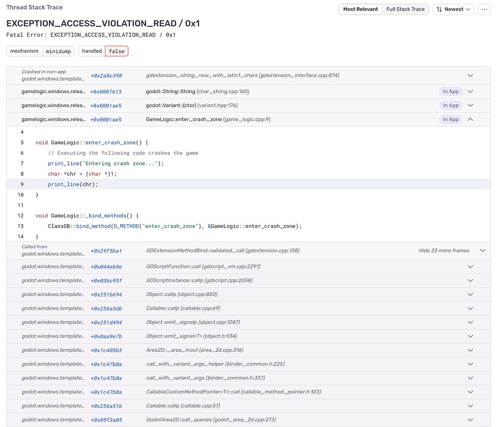Sentry for Godot 1.0.0 beta is out! - Plugins - Godot Forum