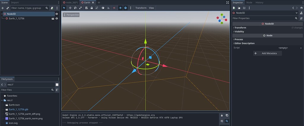 How to insert a gITF 3D model in a scene? - Help - Godot Forum