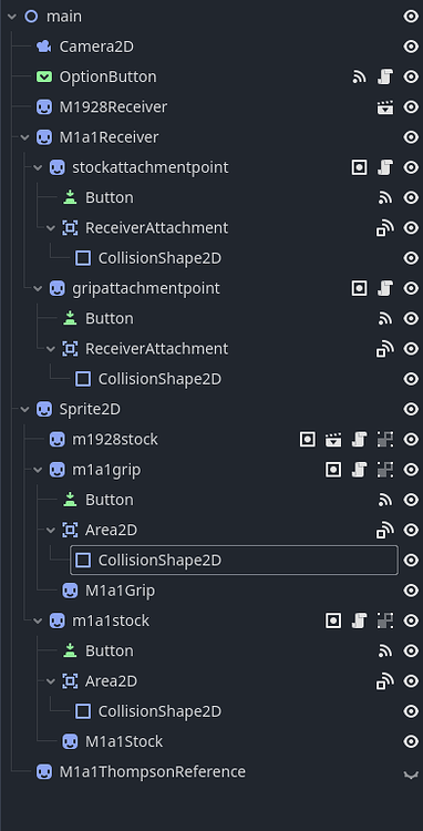Get_overlapping_areas not working properly - Programming - Godot Forum
