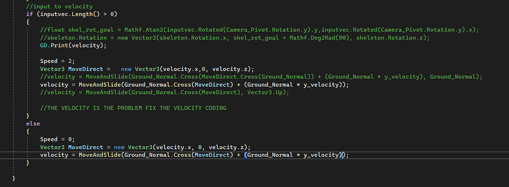 Slope Velocity Problem - Programming - Godot Forum
